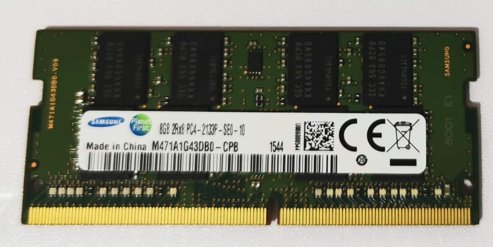 Samsung SO-DIMM DDR4 2133MHz 8GB (M471A1G43DB0-.. (408503570) ᐈ Köp på ...