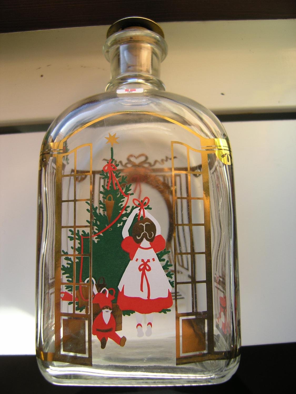 Holmegaard snapsflaska, julsnaps, karaff, julmo.. | Köp på Tradera ...