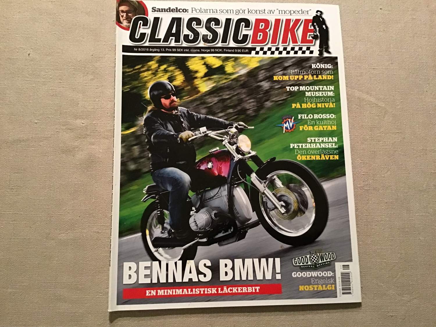 CLASSIC BIKE NR 8 2016 KÖNIG MC,STEPHANE PETERH.. | Köp på Tradera ...