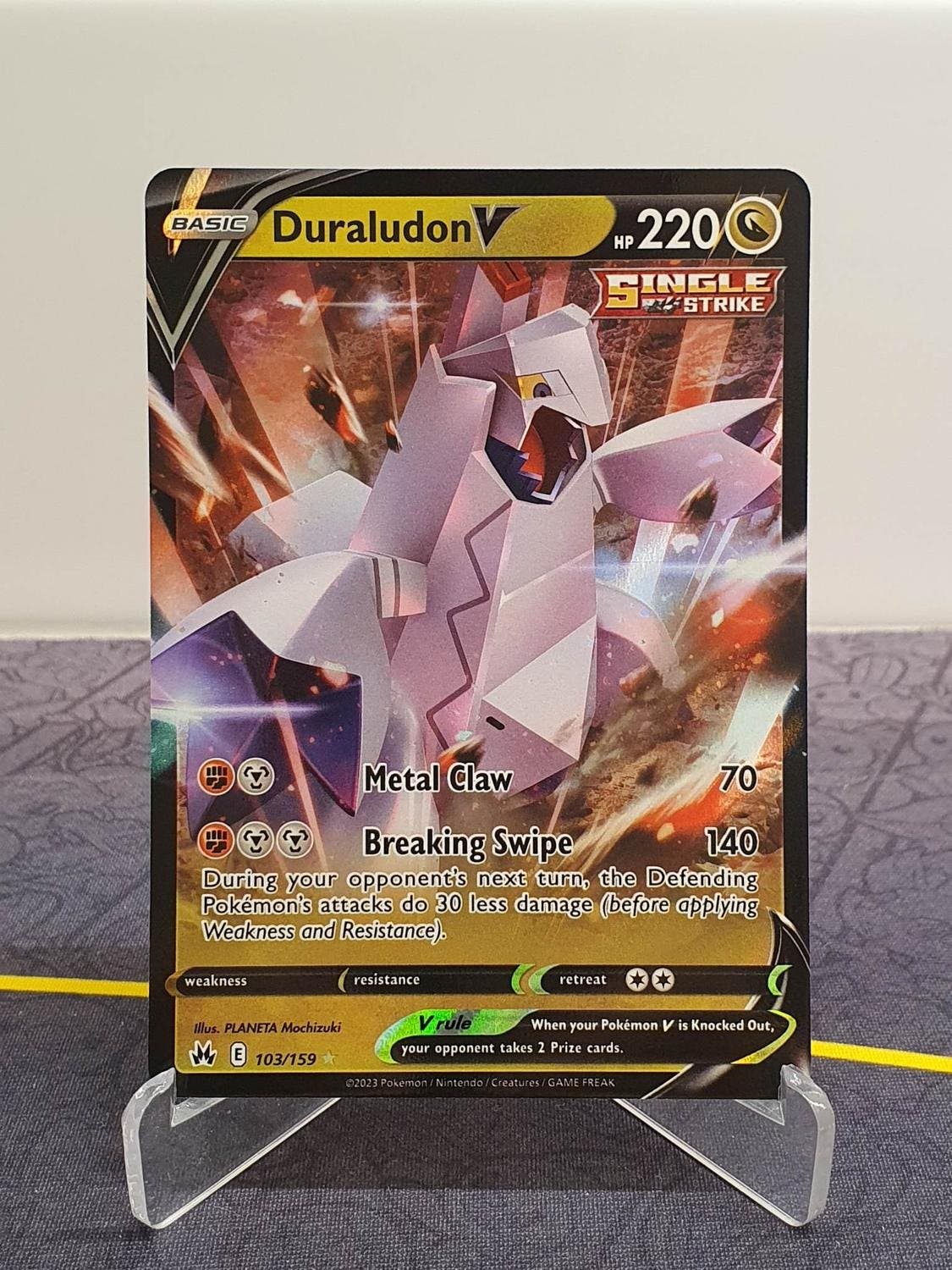 DURALUDON V 103/159 - Ultra Rare - Crown Zenith.. | Köp på Tradera ...