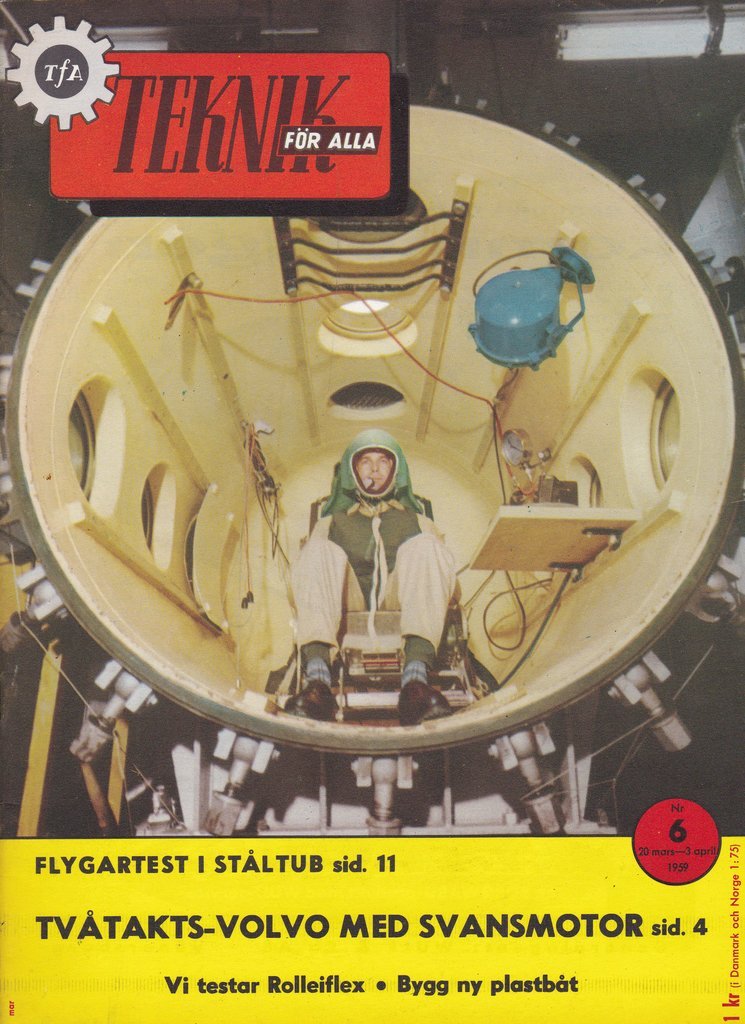 Teknik För Alla 1959-6 Volvo Bertil Volvo 179 V.. | Köp på Tradera ...