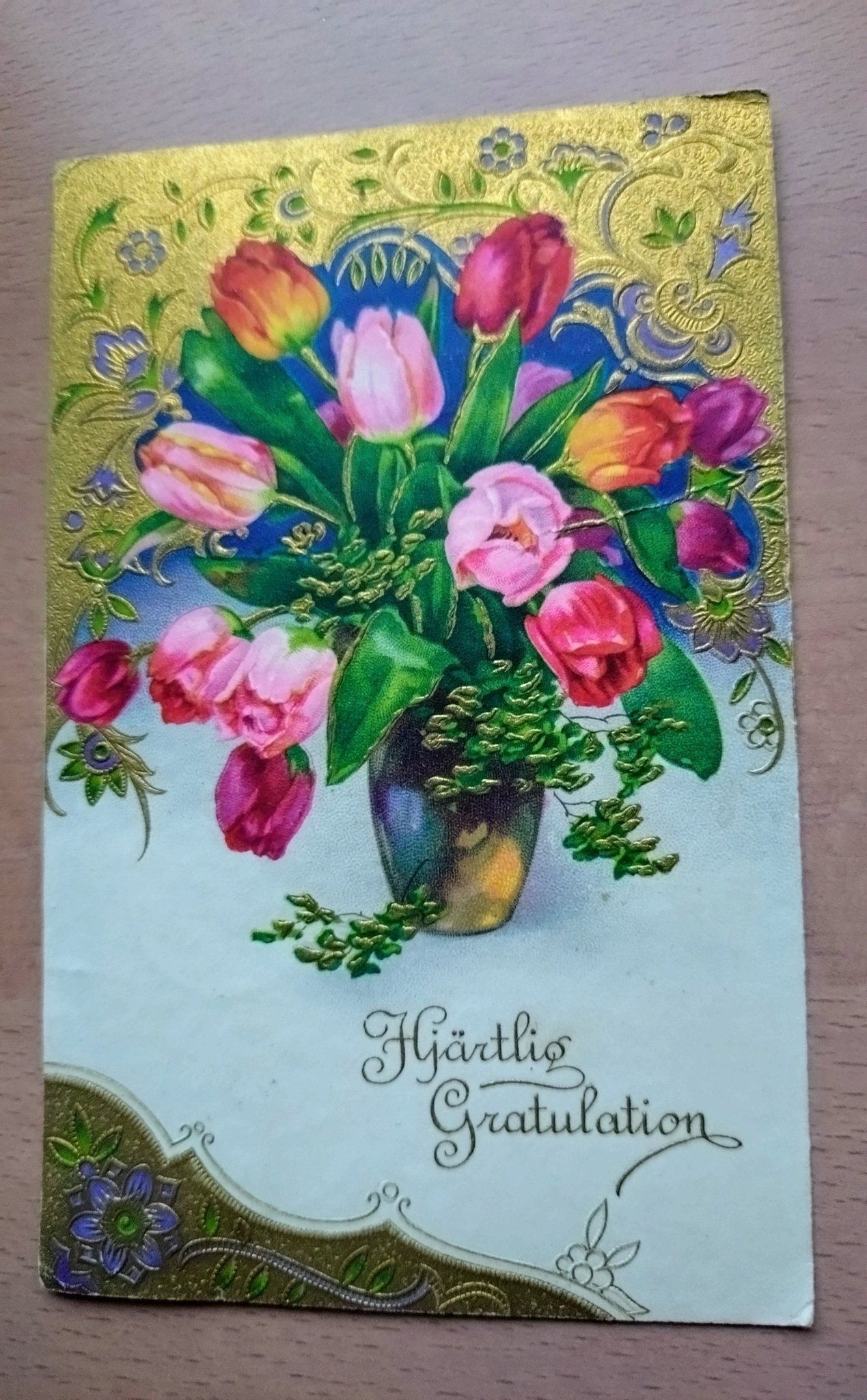 Se produkter som liknar Gratulationskort med tulpaner.. på Tradera ...