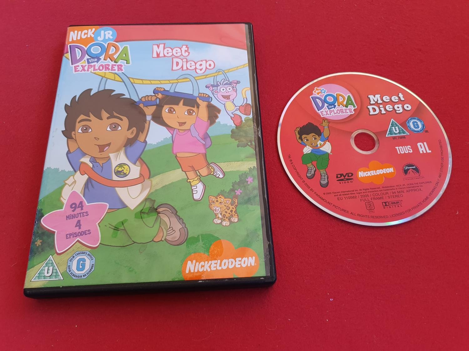 Dora The Explorer Dvd Meet Diego