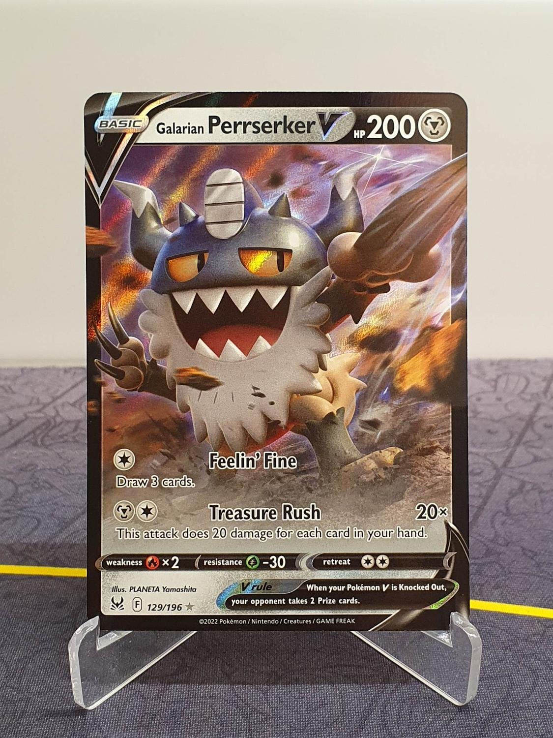 GALARIAN PERRSERKER V 129/196 - Ultra Rare - Lo.. | Köp på Tradera ...