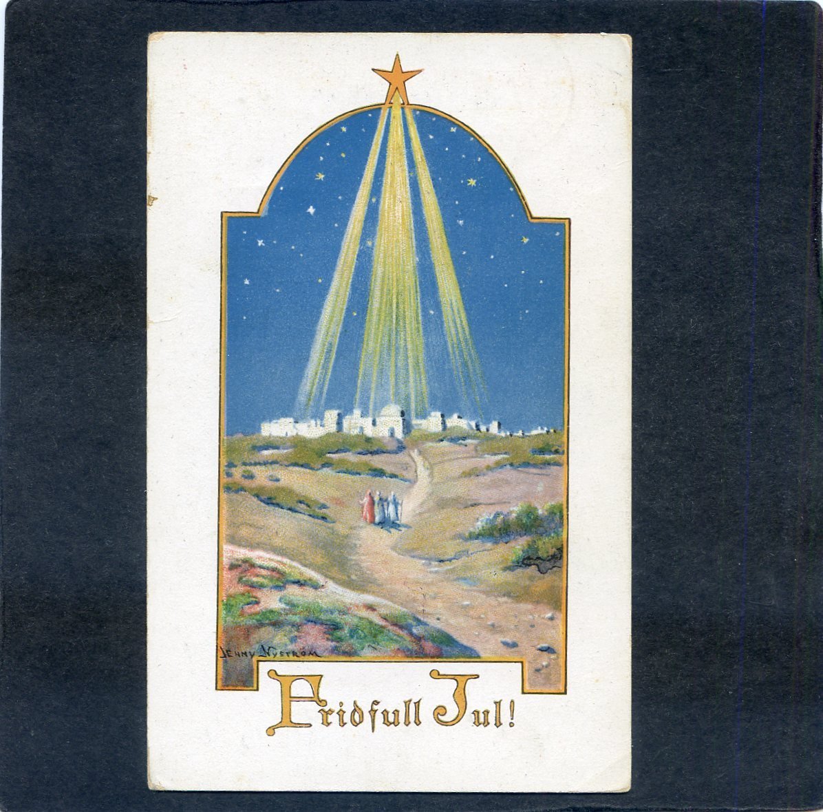 Fridfull Jul Herdar se.. | Köp från LindbladCartophilia på Tradera ...