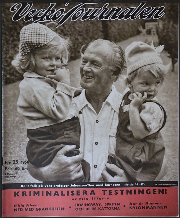 VJ 29 1950 Ernest Hemingway, Ven, Jugoslavien, .. | Köp på Tradera ...