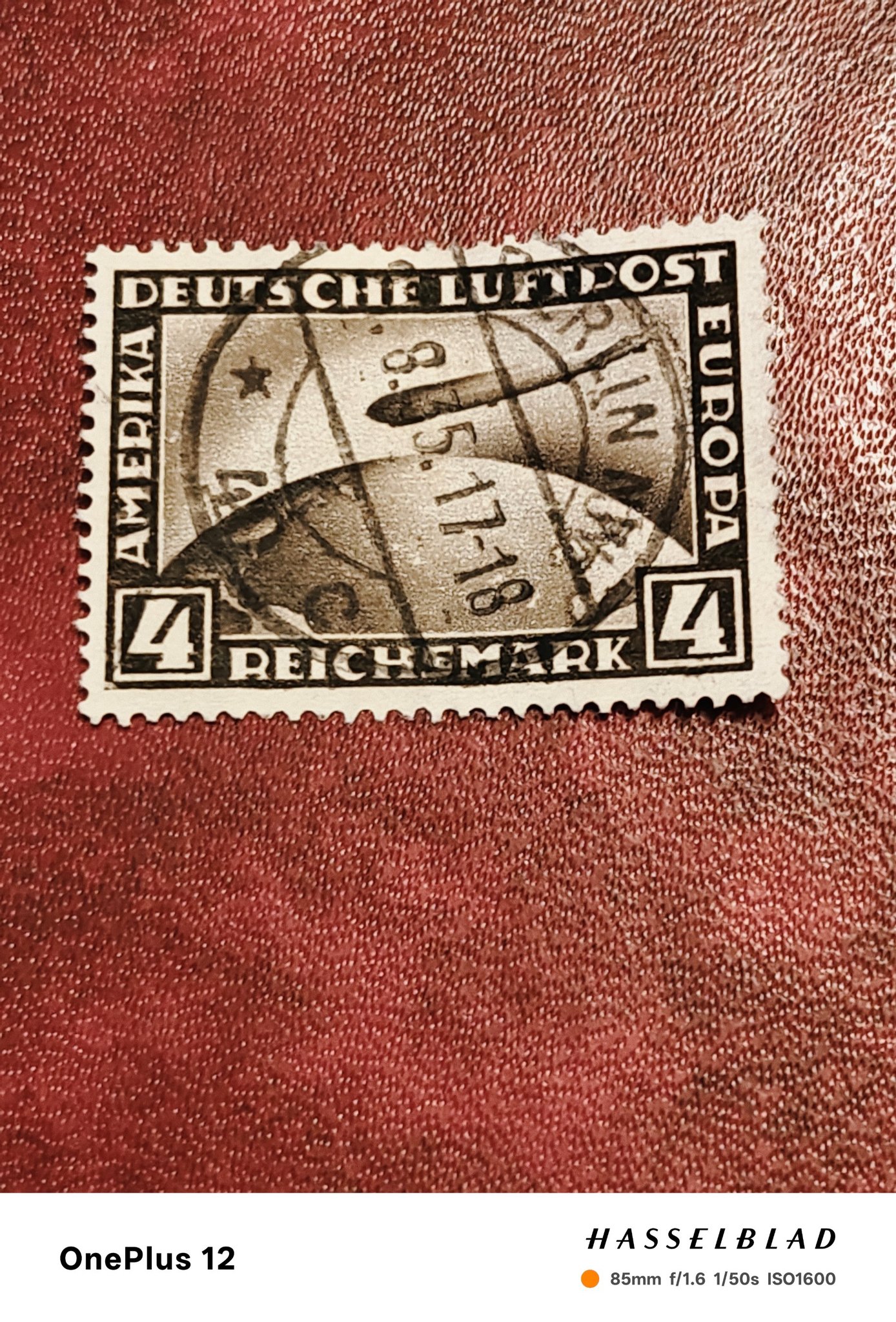 Tyska Riket 4 Reich Mark/Mi 498/Lyxstämplat/Kv .. | Köp på Tradera ...