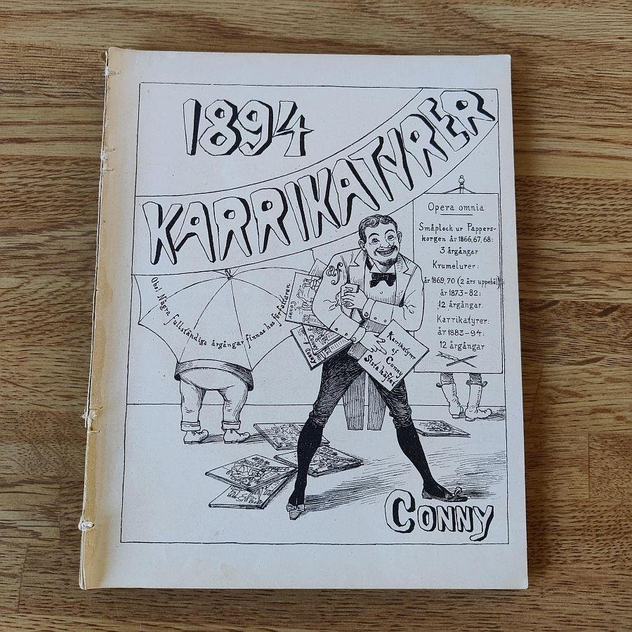 CONNY 1894 Karrikatyrer (hft) tecknat humor fin.. | Köp på Tradera ...
