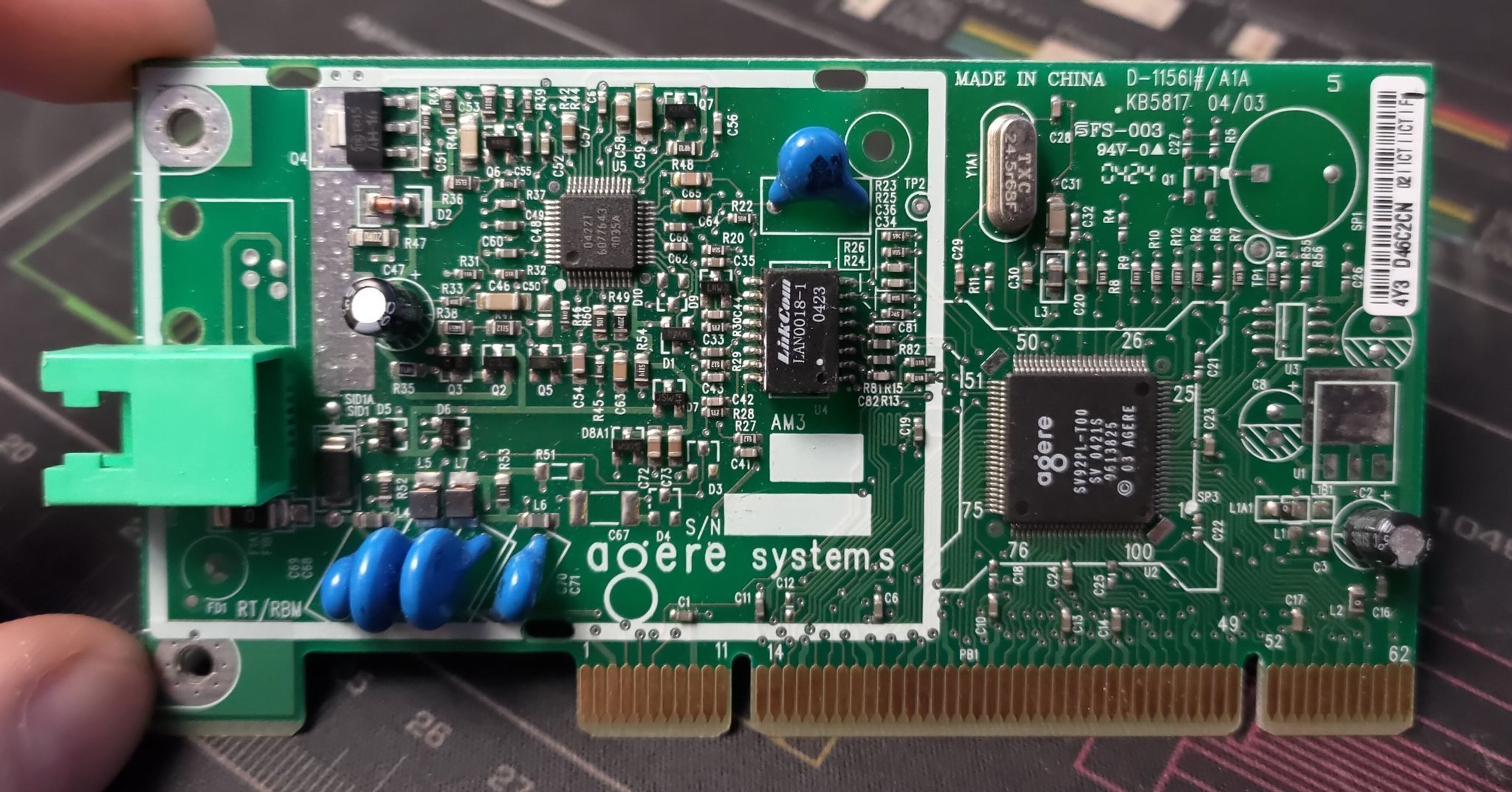 Se produkter som liknar Agere Systems 56K Modem PCI-k.. på Tradera ...