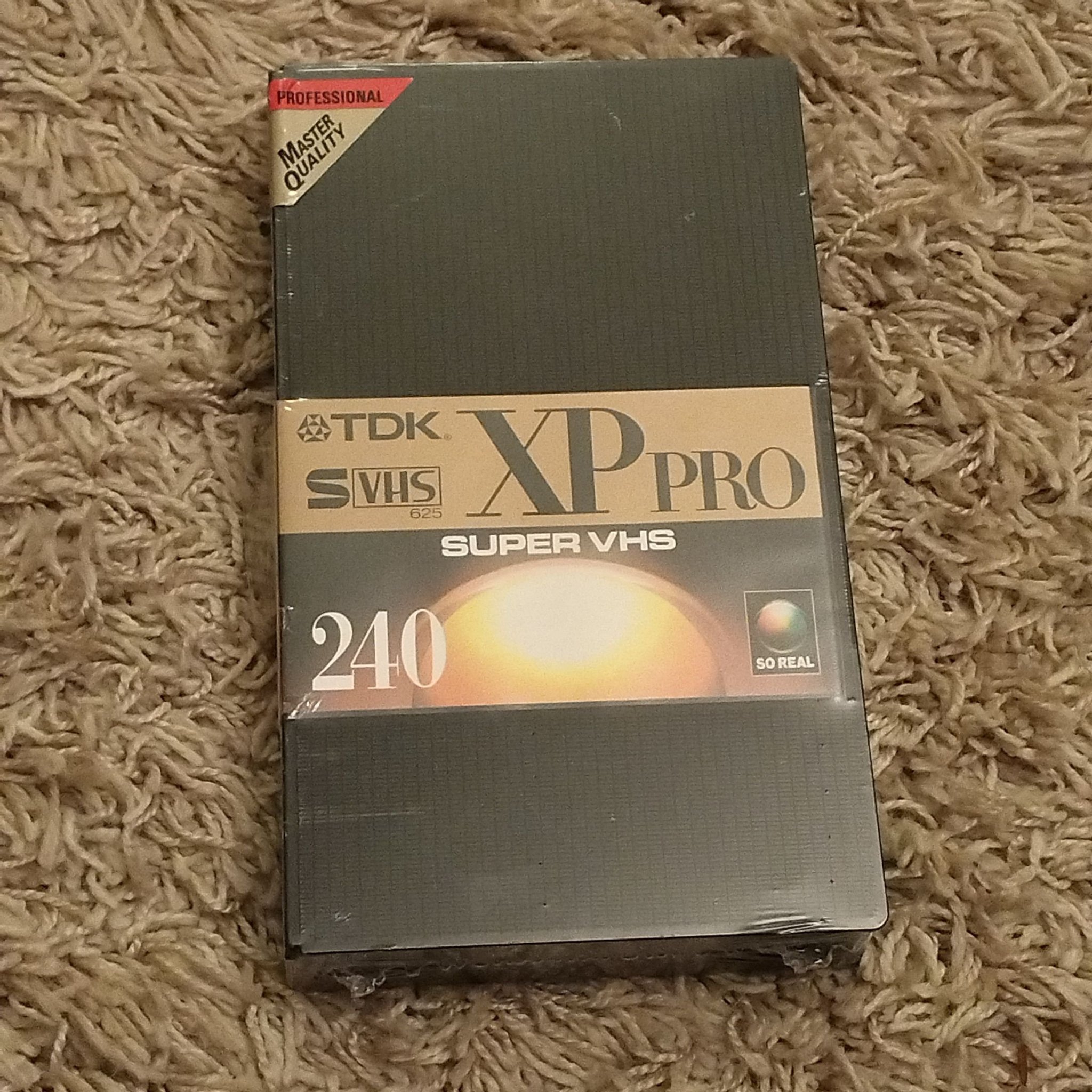 TDK SUPER VHS XP PROFESSIONAL MASTER QUALITY | Köp på Tradera (705999960)