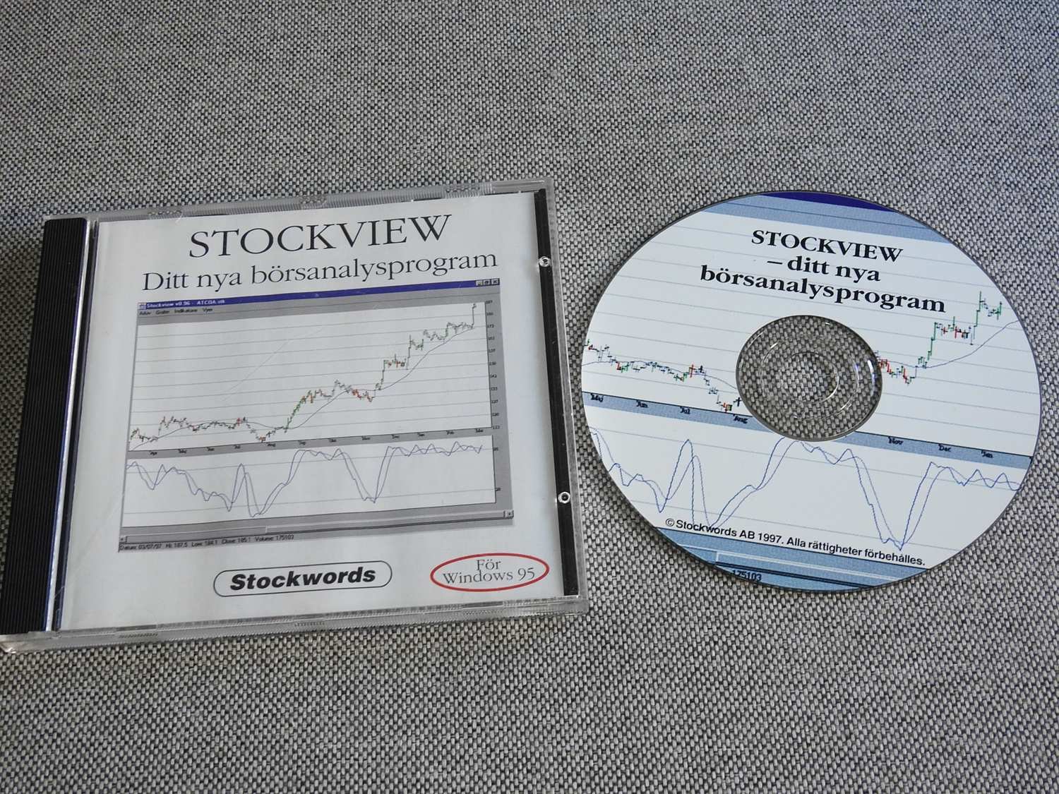 Stockview for Windows 95 CD-ROM Börsanalysprogr.. | Köp på Tradera ...