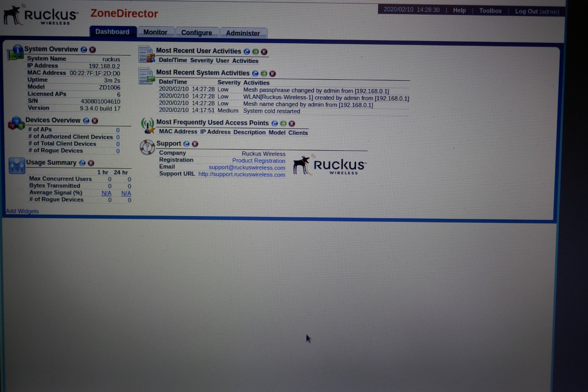 Ruckus ZoneDirector 1000 Smart Wireless LAN Con.. | Köp på Tradera ... Ruckus ZoneDirector 1000 Smart Wireless LAN Con.. | Köp på Tradera ...
