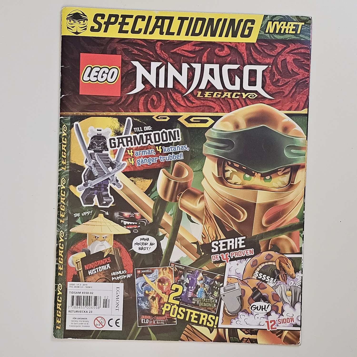 Lego Ninjago Legacy 2019 #FN# + Poster | Köp på Tradera (612053296)