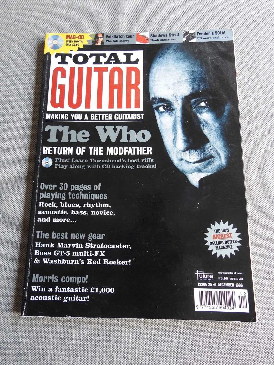Total Guitar December 1996 The Who Pete Townshe.. | Köp på Tradera ...