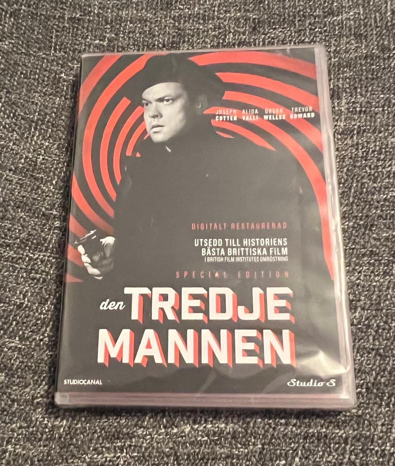 DEN TREDJE MANNEN (1949) INPLASTAD SVENSK STUDI.. | Köp på Tradera ...