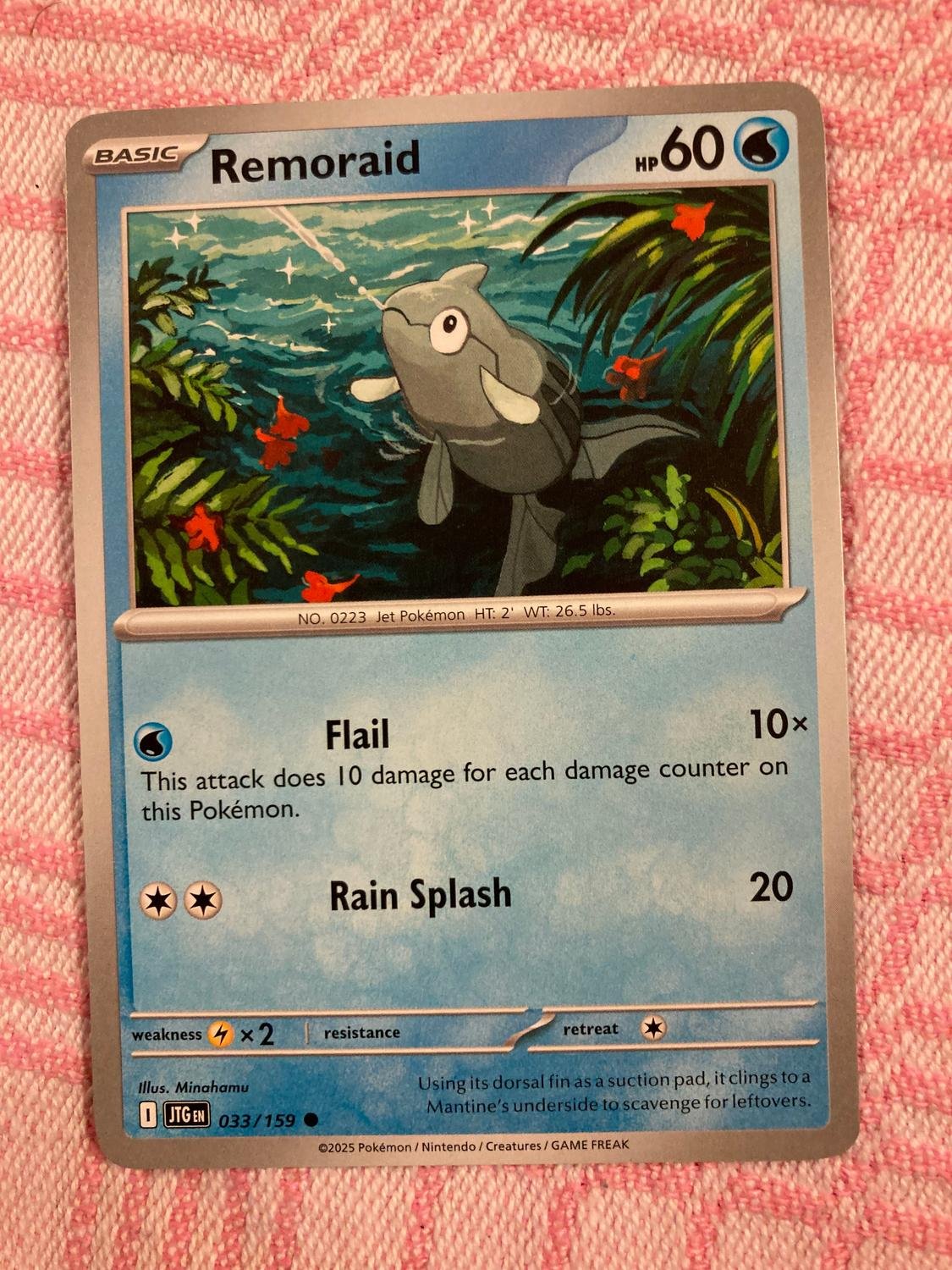 REMORAID - POKEMON – JOURNEY TOG.. | Köp från hasse1248 på Tradera ...