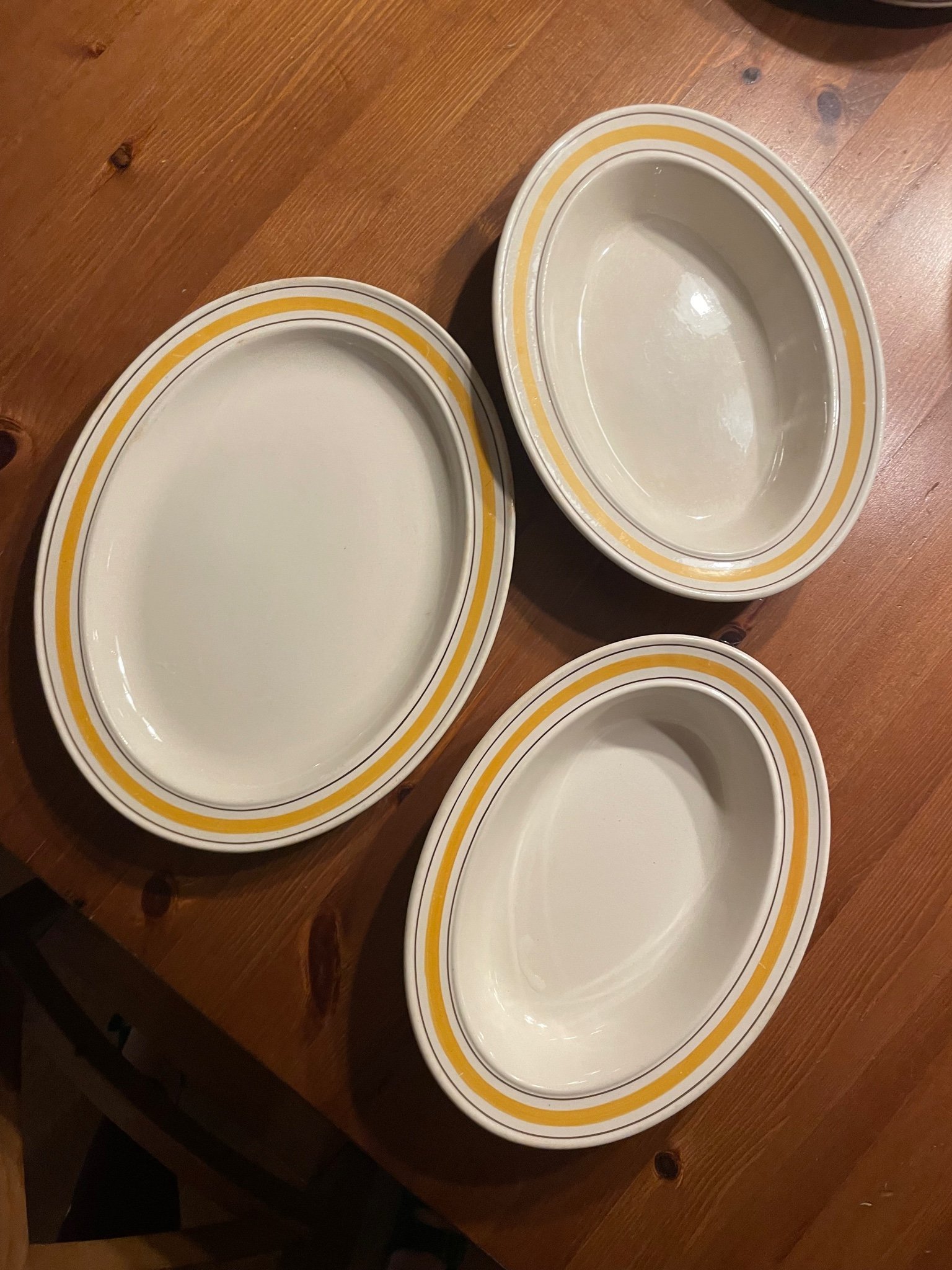 Gustavsberg Gultband karotter & uppl. fat | Köp på Tradera (710796344)