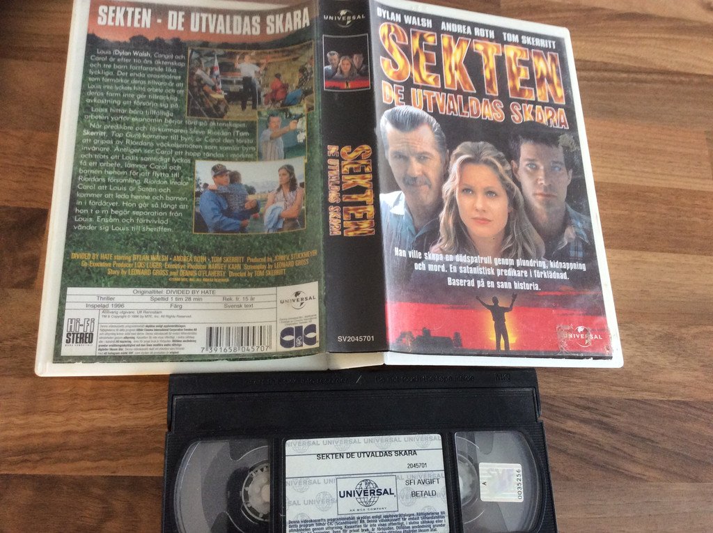SEKTEN HYR VHS DYLAN WALSH,ANDREA ROTH,TOM SKER.. | Köp på Tradera ...