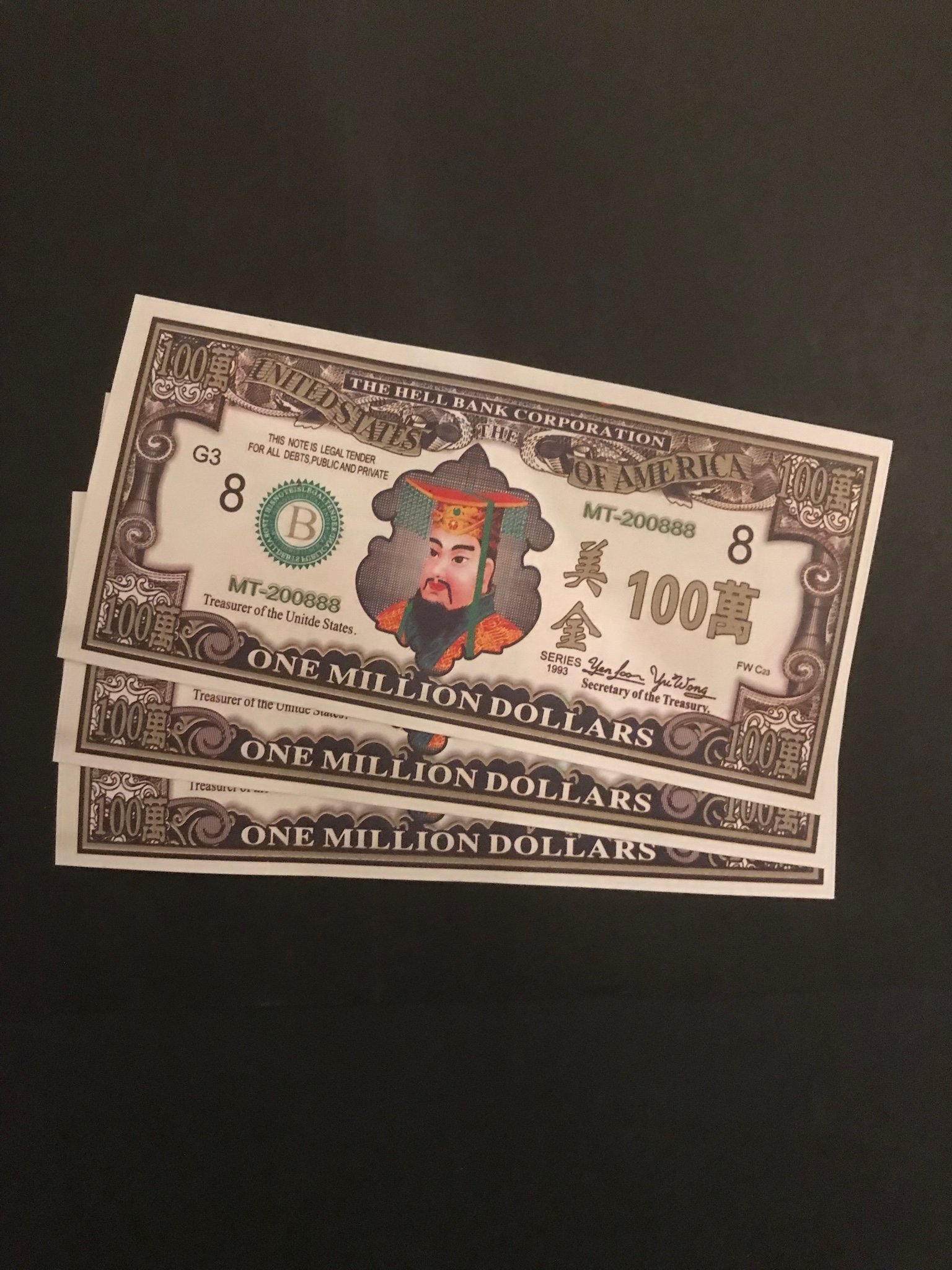 Kina 1 Miljon Dollar K p P Tradera 561121554 kina-1-miljon-dollar-k-p-p-tradera-561121554
