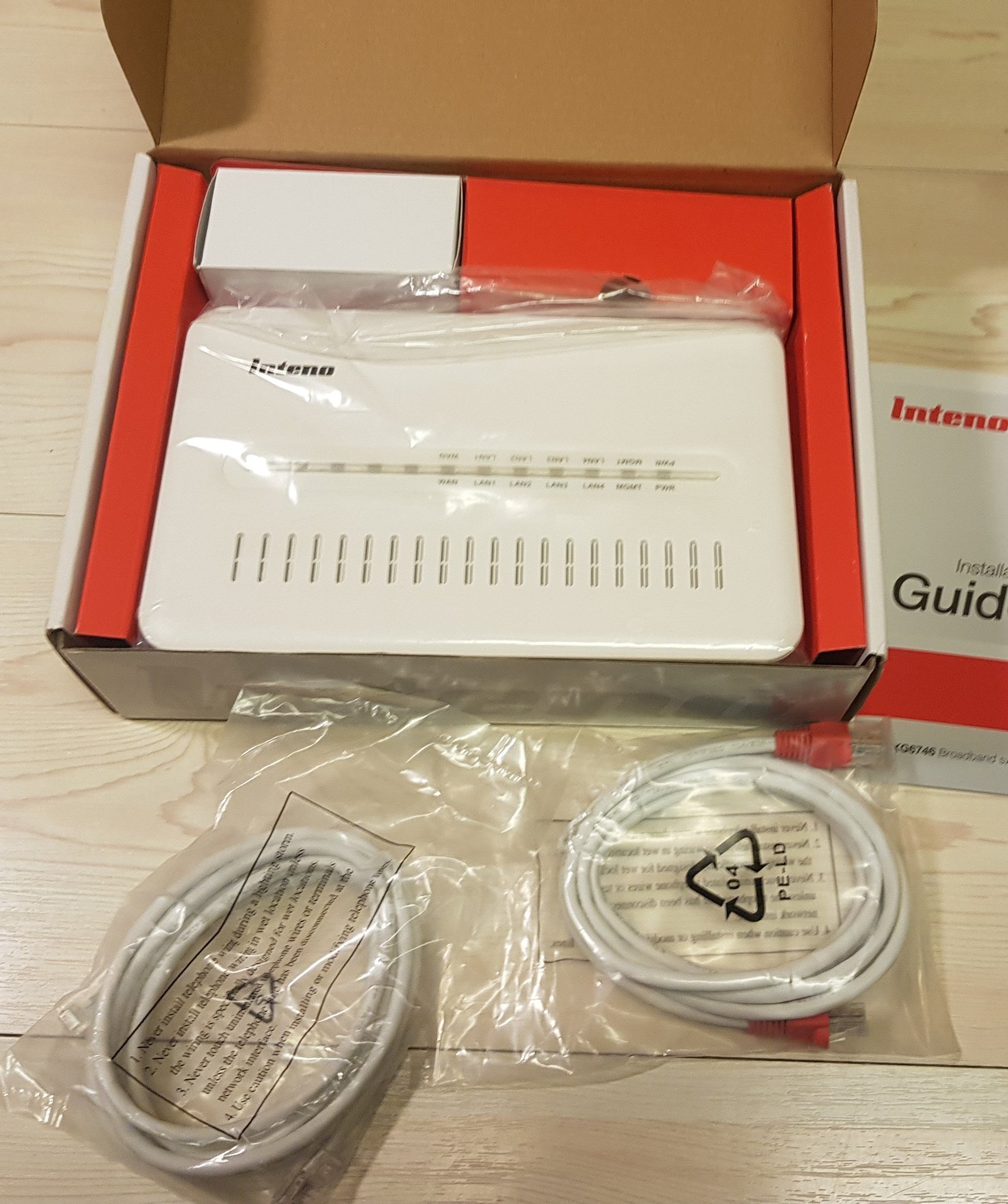 Inteno XG6746-R1 Bredbands 6-port Managed Gigab.. | Köp på Tradera ...