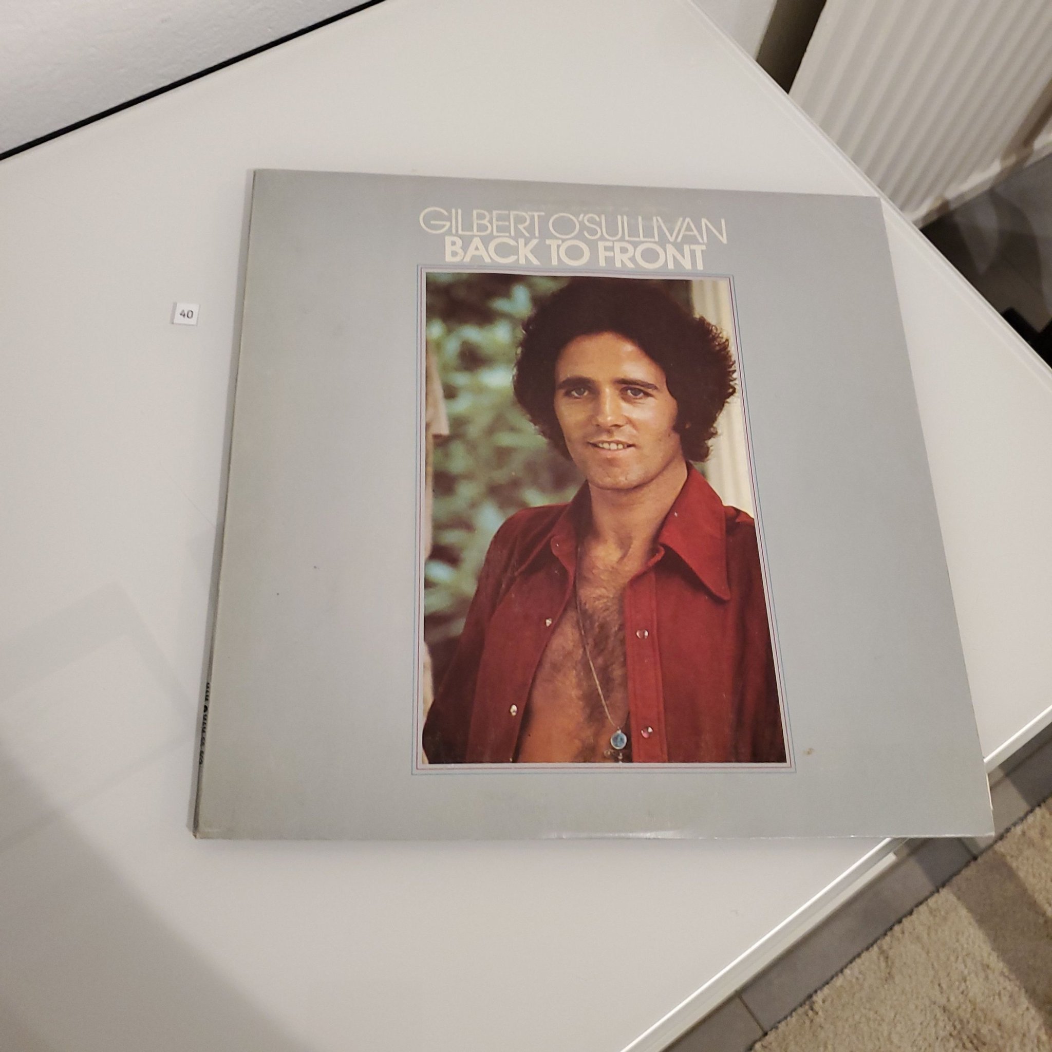 Gilbert O'Sullivan - Back To Front - Vinyl LP | Köp på Tradera (712876588)