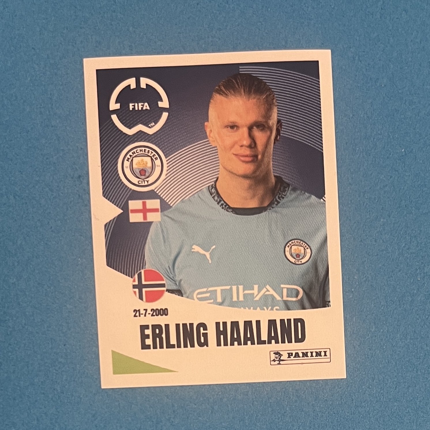 Erling Håland - Manchester C - Panini FIFA Club.. | Köp på Tradera ...