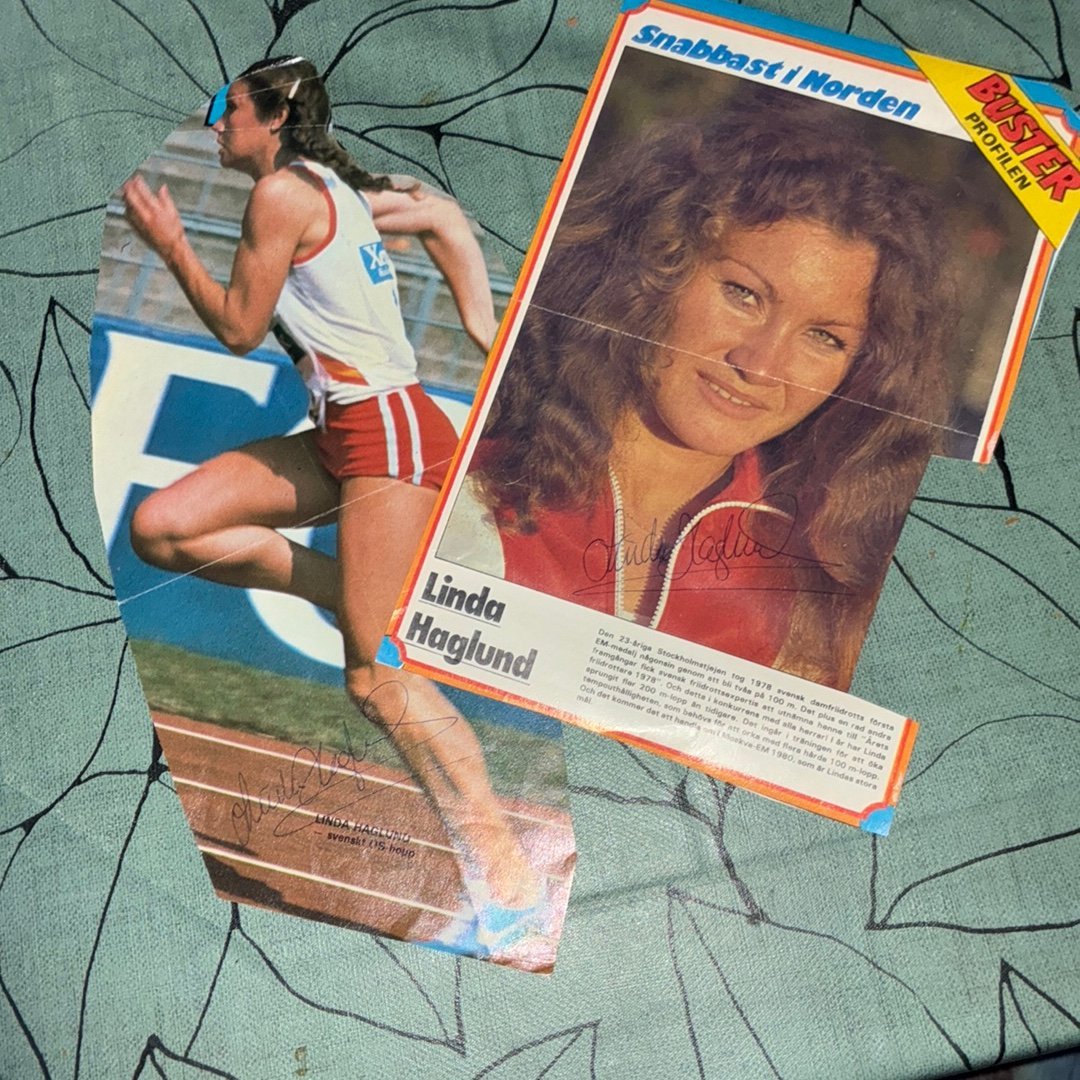 Linda Haglund autografer | Köp på Tradera (711702873)