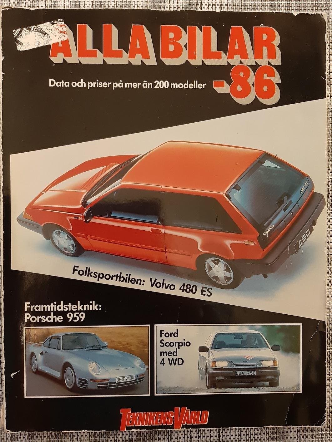Se produkter som liknar Alla Bilar 1986 - bilkataloge.. på Tradera ...