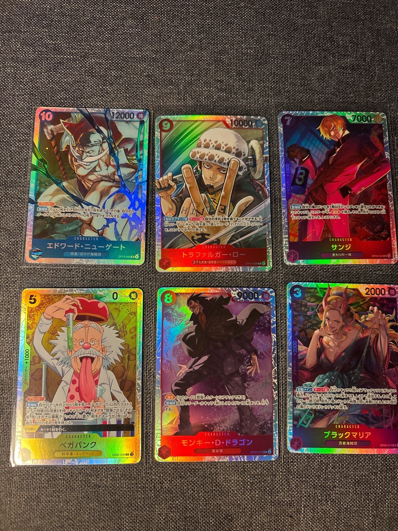 One Piece Card Game holo lot – Law, Whitebeard,.. | Köp på Tradera ...