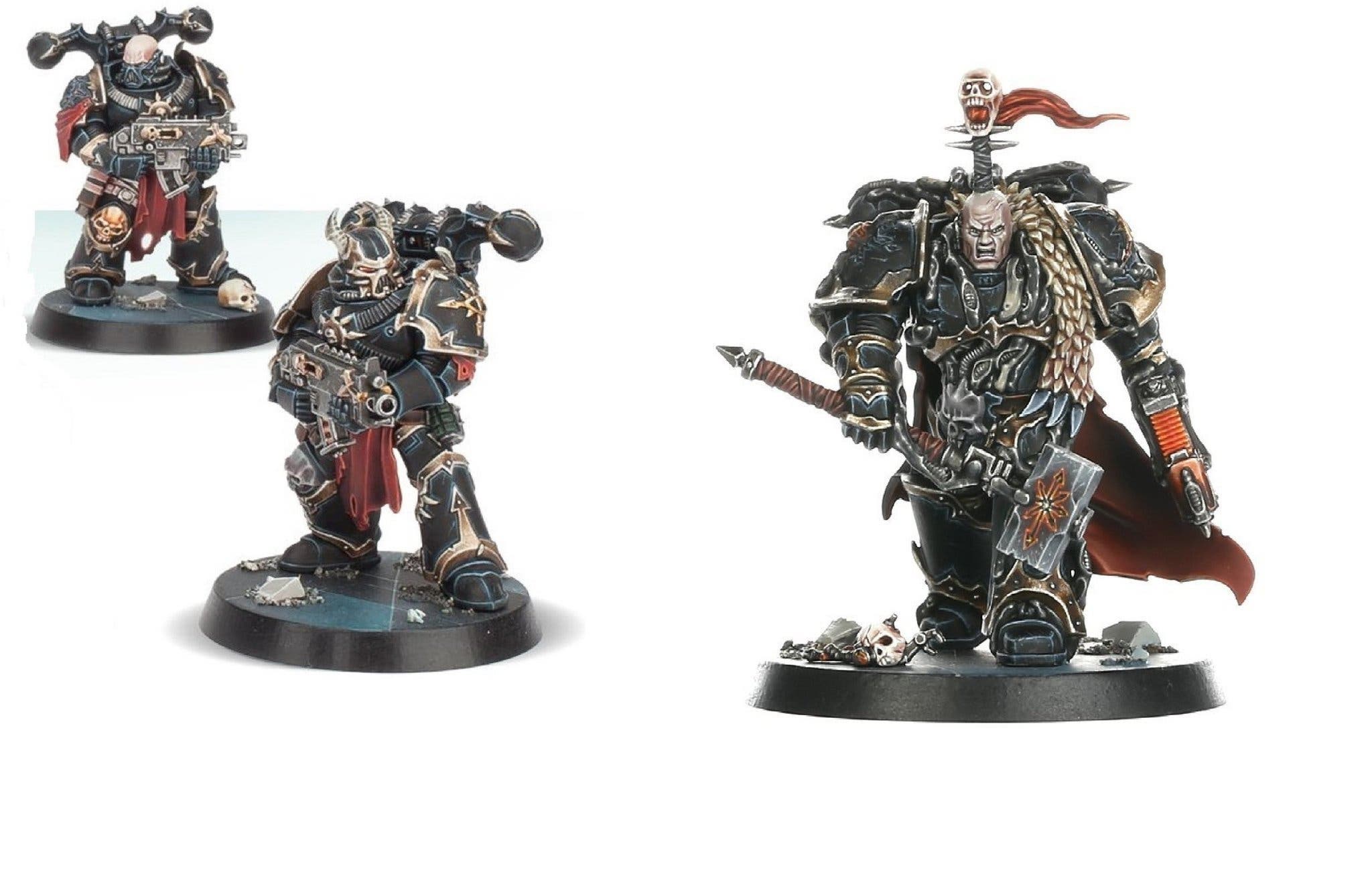 W40K - Obsidius Mallex, Chaos Lord & Chaos Spac.. | Köp på Tradera ...