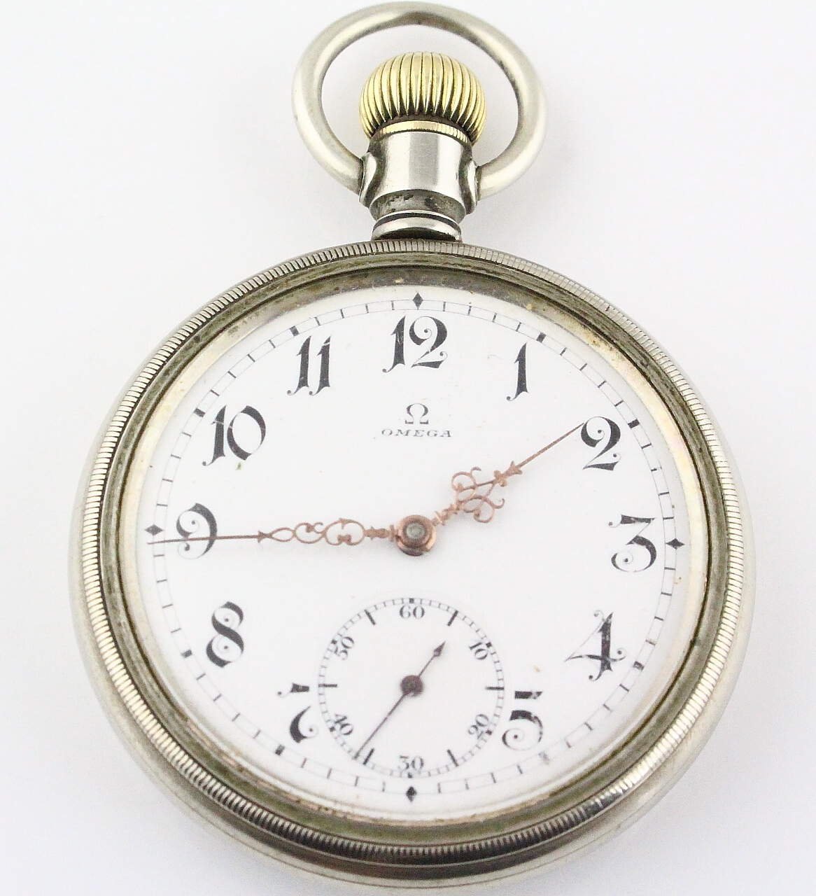 Omega äldre Fickur klocka som fungerar bra | Barnebys