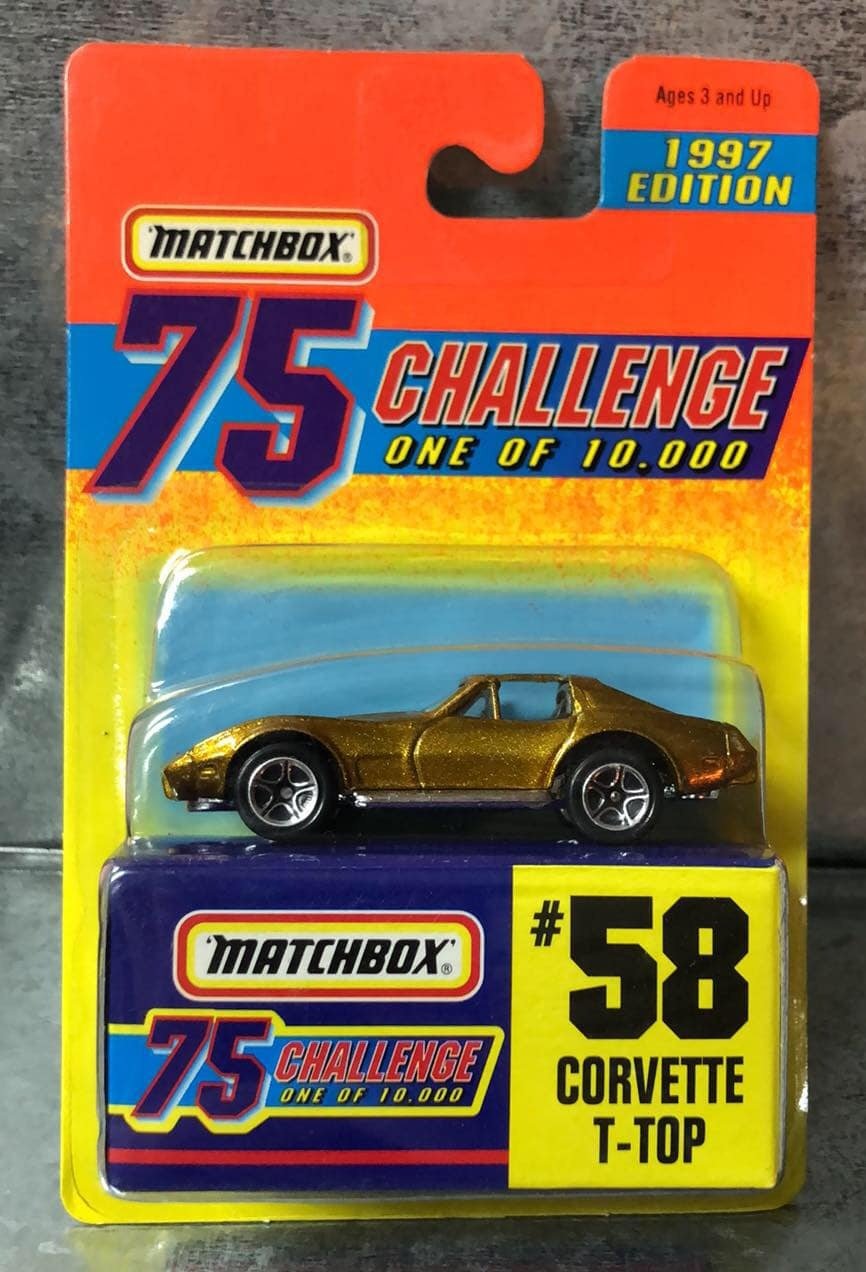 Matchbox 75 Challenge One Of 10.000 #58 Corvett.. | Köp på Tradera ...