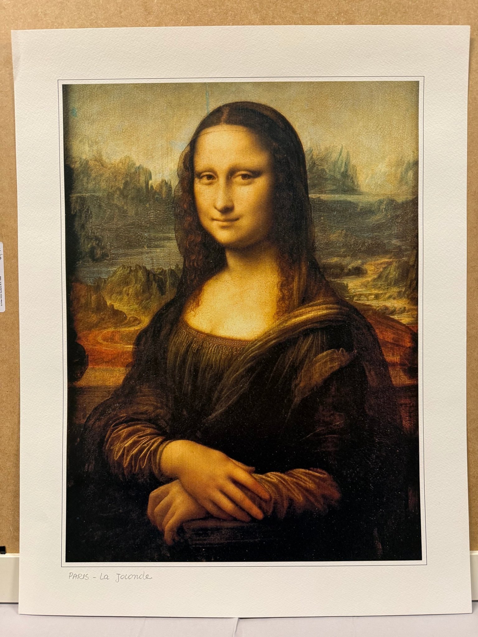 Leonardo da Vinci – Mona Lisa (La Joconde), rep.. | Köp på Tradera ...