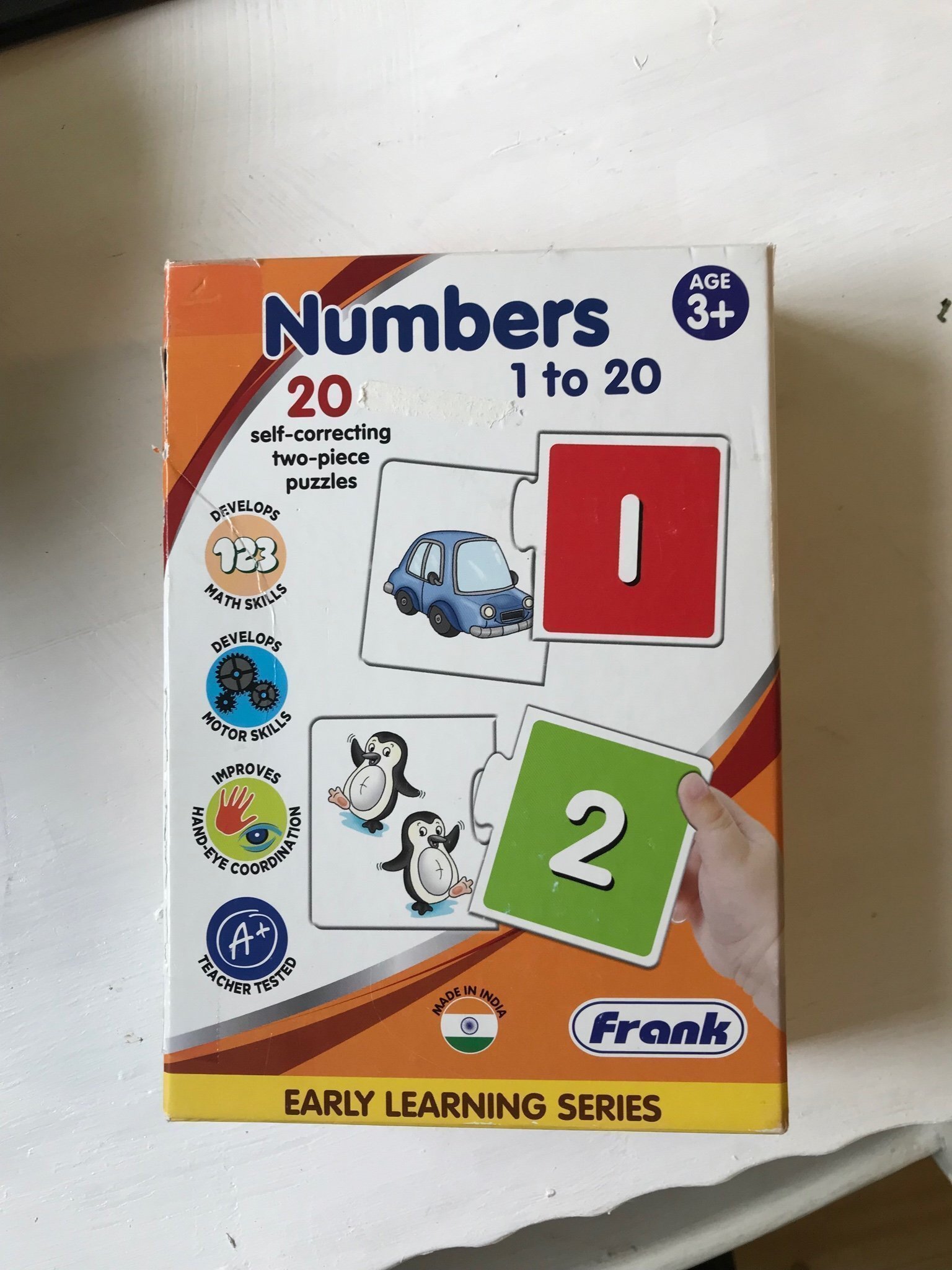 Frank Numbers 1 to 20 Pussel | Köp på Tradera (712512657)