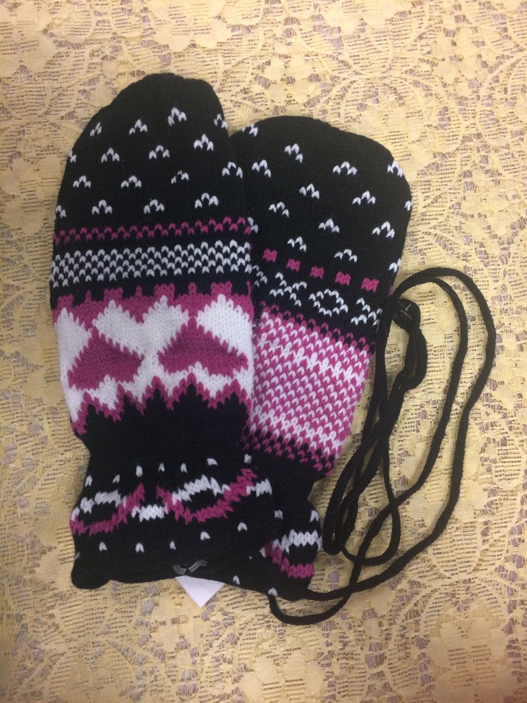 Stickad Vinter Vantar med Fleece | Köp från Butik88 på Tradera (689039317)
