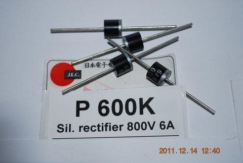 P600K Diod 800V 6A 4 stycken | Köp från romca2 på Tradera (146603256)