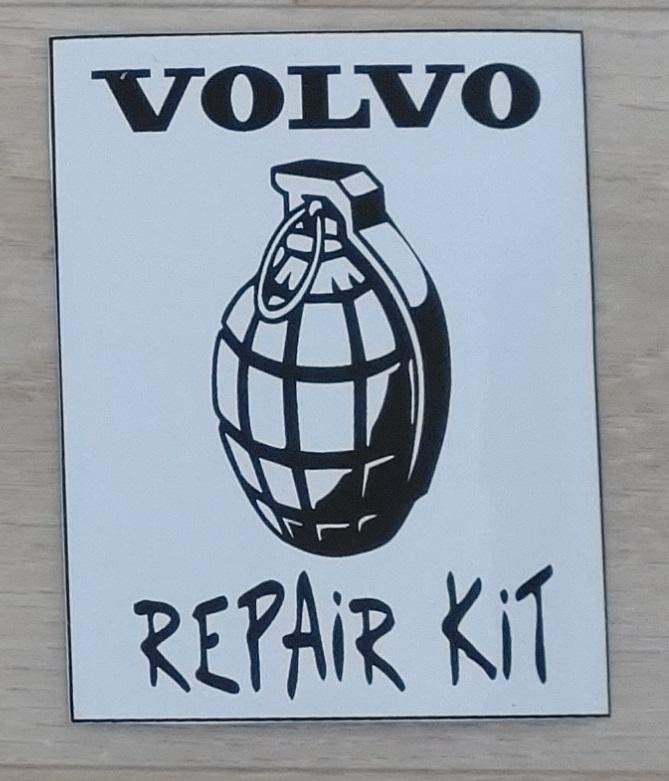 Se produkter som liknar Äldre Dekal klistermärke VOLV.. på Tradera ...