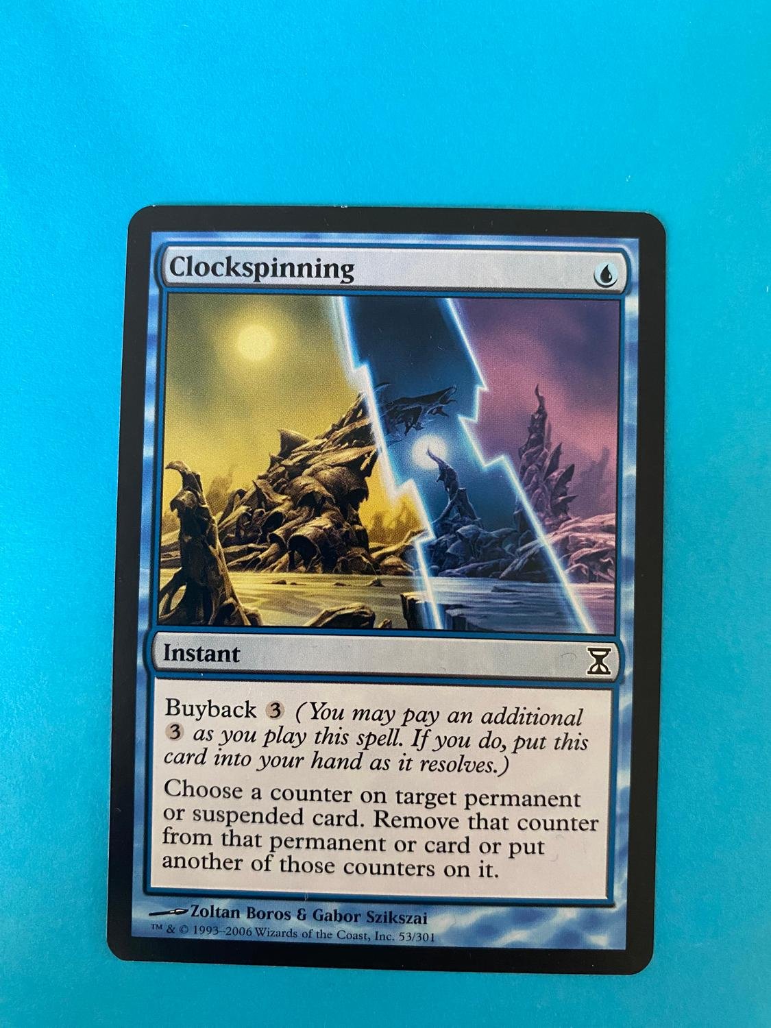 Clockspinning Time Spiral | Köp från Cardmaniacs på Tradera (603953781)