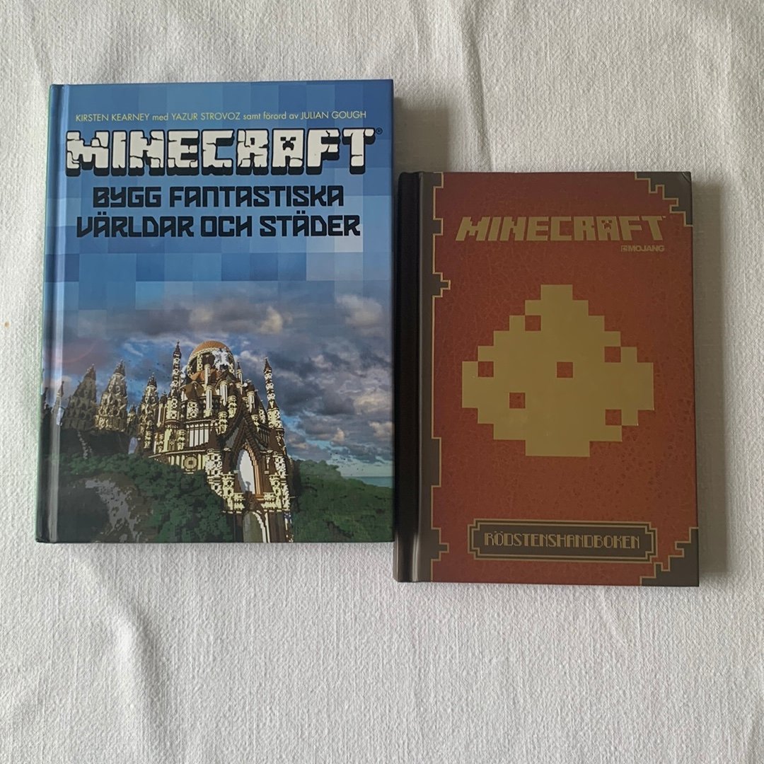 Se produkter som liknar Minecraft Böcker: Bygg Fantas.. på Tradera ...