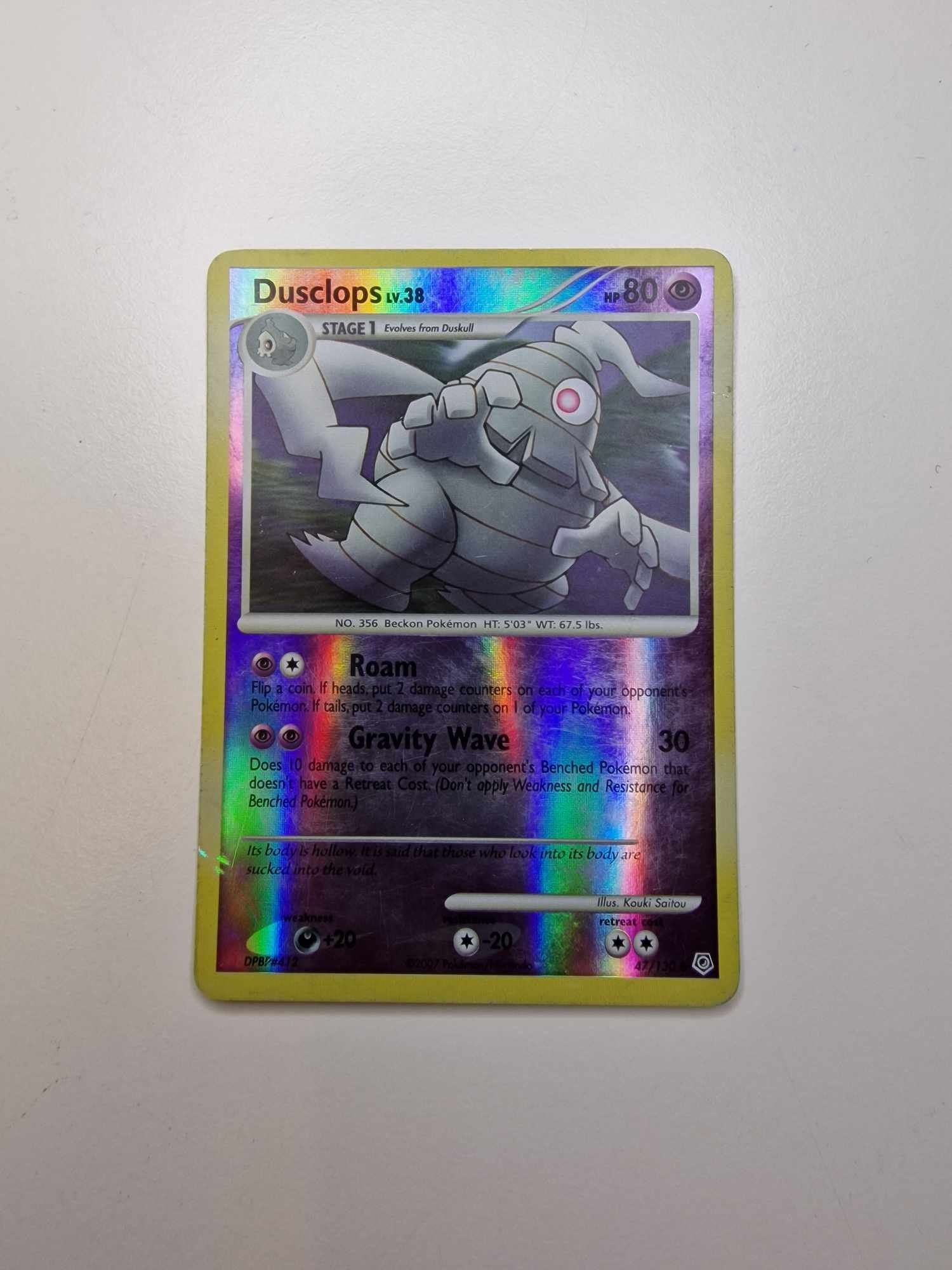 Pokémon Dusclops 47/130 Reverse Holo | Köp på Tradera (663015514)