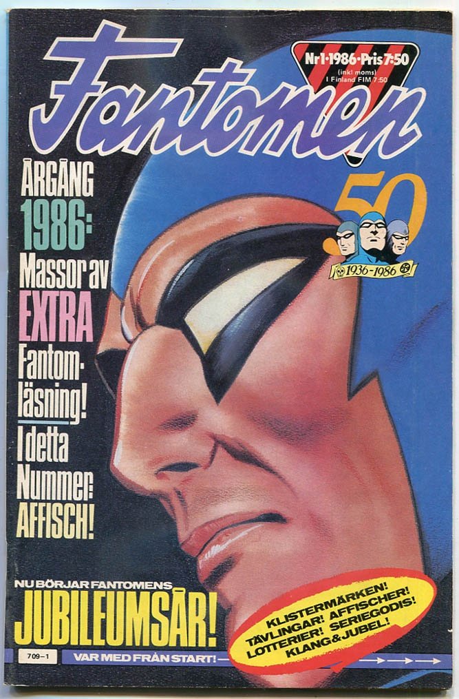 Fantomen 1986 nr 1 MED POSTER Robin.. | Köp från TPLrec på Tradera ...