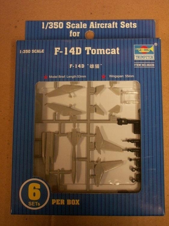 F-14D TOMCAT TRUMPETER 1/350 OÖPPNAD | Köp på Tradera (685938856)