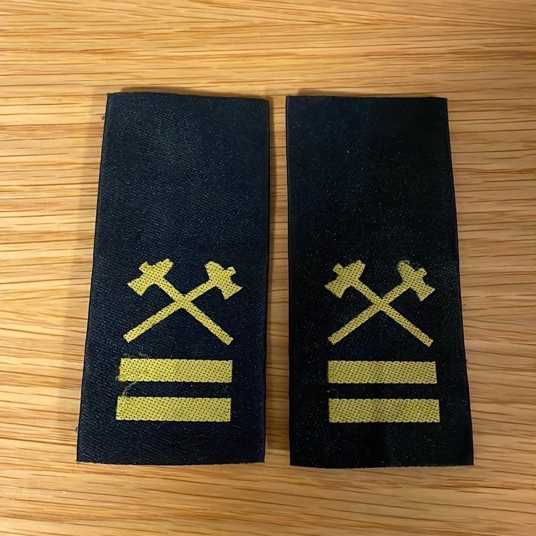 Axelklaffshylsor Flottan korpral artilleritekni.. | Köp på Tradera ...