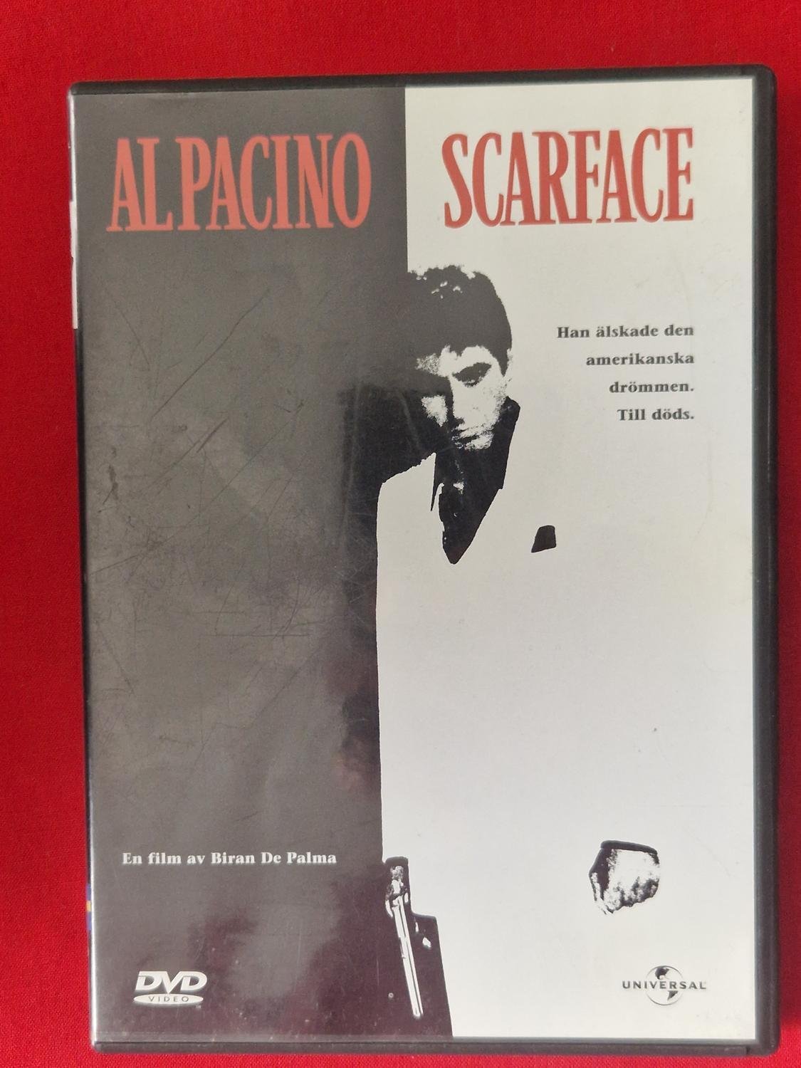 SCARFACE - DVD - SVENSK TEXT | Köp från Finelle på Tradera (589857788)