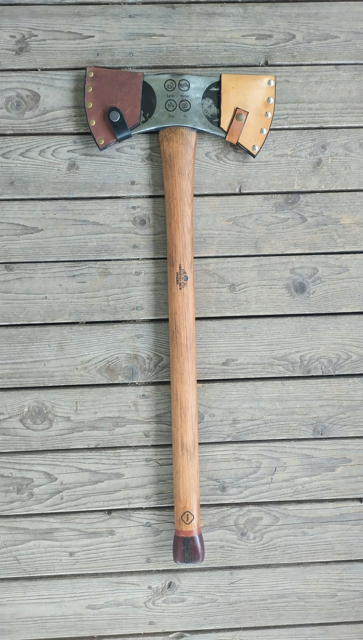 Restored USA double edge axe .. | Köp från JohannesYxor på Tradera ...
