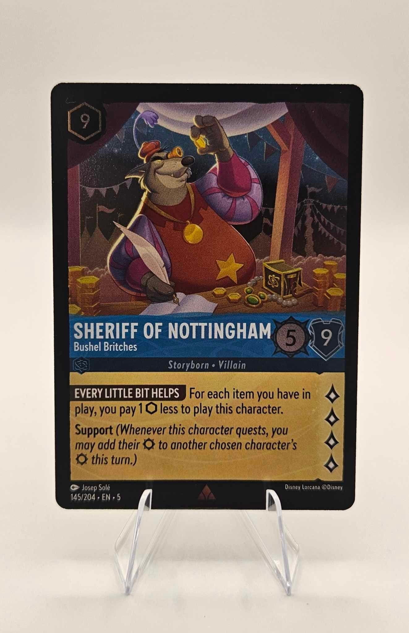 Disney Lorcana - Sheriff of Nottingham - Bushel.. | Köp på Tradera ...