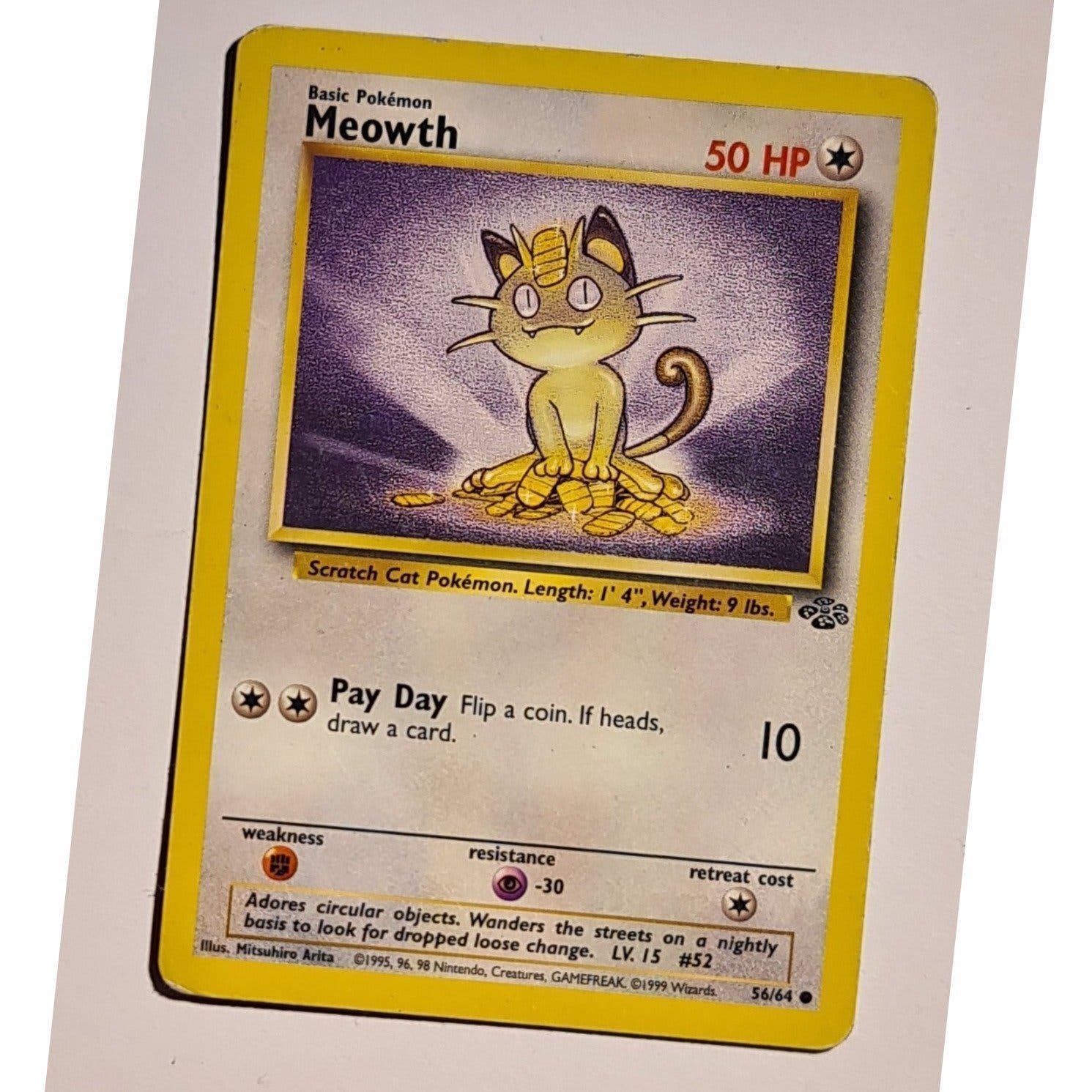 Se produkter som liknar Meowth 56/64 Jungle set - Pok.. på Tradera ...