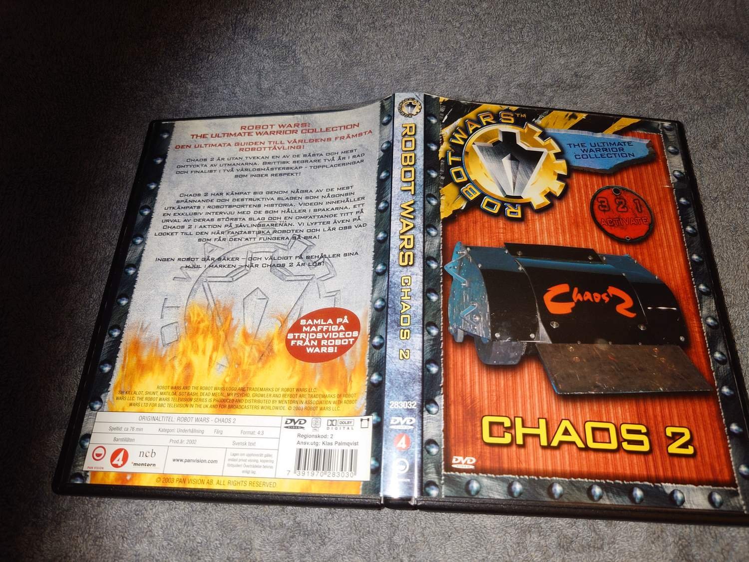 Robot Wars - Chaos 2 (DVD) - The .. | Köp från Peper073 på Tradera ...