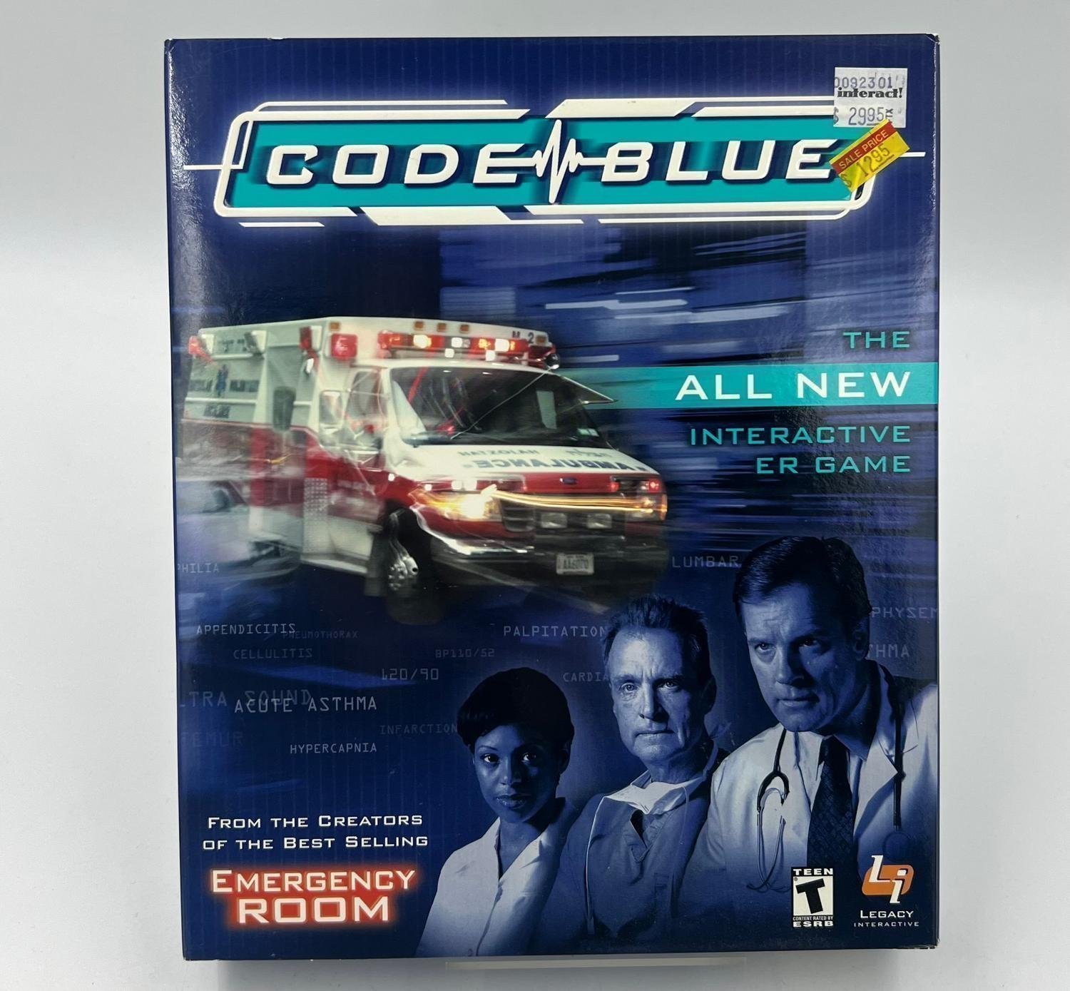 Code Blue Emergency Room The All New Interactiv.. | Köp på Tradera ...