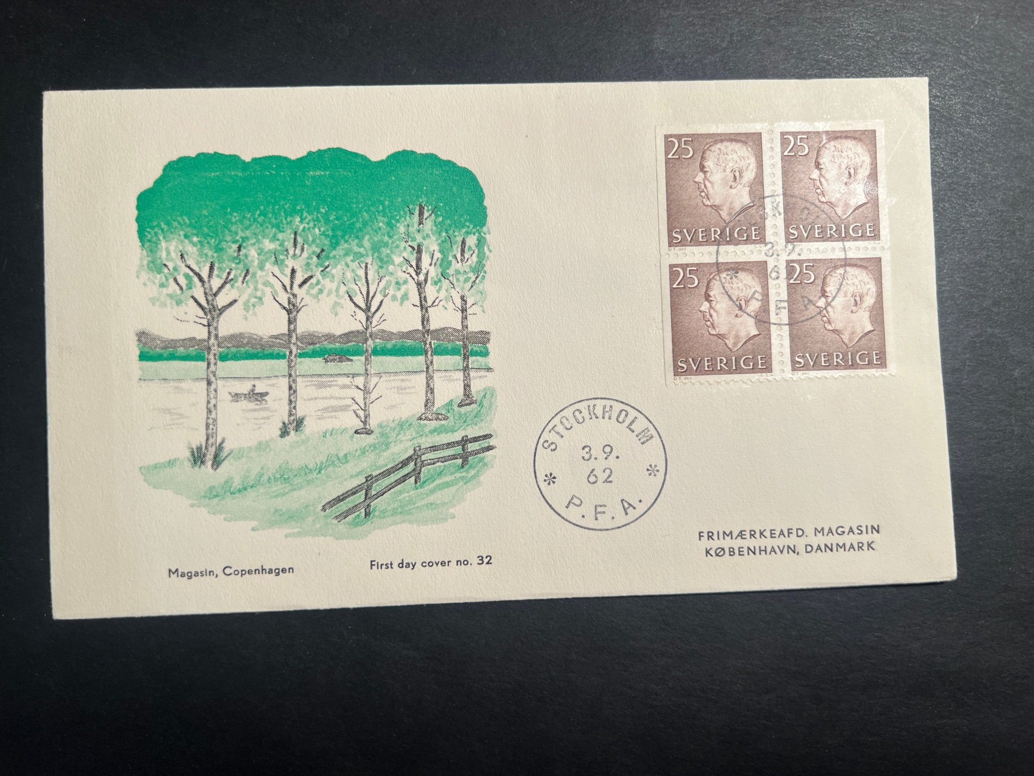 GVIA vinjett 4 Magasin Copenhagen | Köp på Tradera (696809376)